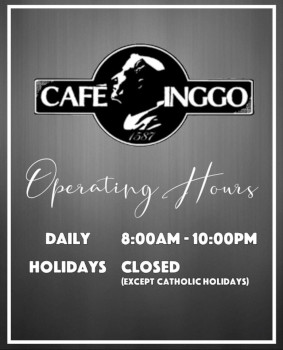 Cafe Inggo 1587 - Home
